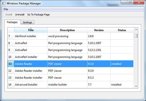 Windows Package Manager automatically downloads and installs multiple ...